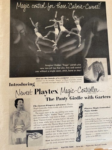 Playtex Girdles, Full Page Vintage Print Ad | eBay