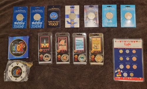 Lot of Disney Collectible Coins - Unopened - Disney Decades and ...