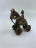 19th C. Cast Iron Trotter Horse Harness Racing Toy (Surrey & Rider) | eBay