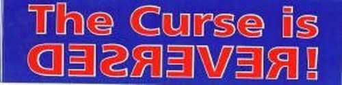 Red Sox "Curse is Reversed!" Bumper Sticker 12" X 3" USA 2006 | eBay