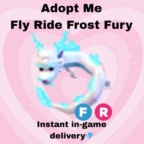 Adopt Me Pets FR Frost Fury (Fly Ride) Pet - SAME DAY DELIVERY! | eBay