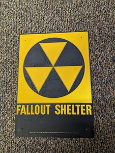 Fallout Shelter Sign for sale | eBay