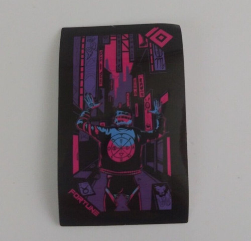 10 Fortune Graffiti Dark Magic Tarot Card Sticker 2 1/8" x 1 3/8" | eBay