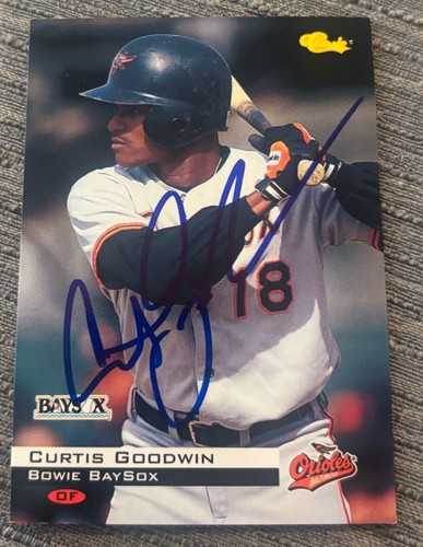 1994 Classic #37 Curtis Goodwin signed autographed card Baltimore ...