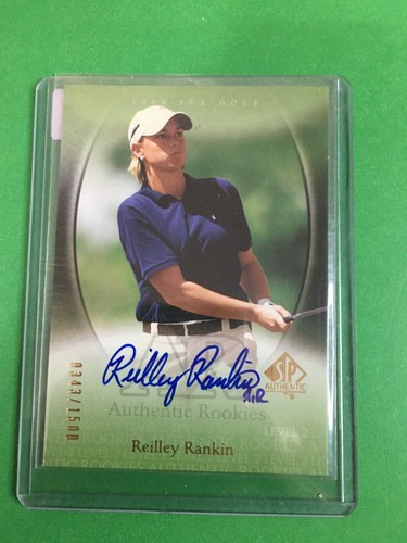 F149,647 2004 SP Authentic #108 Reilley Rankin AUTO GOLF /1500 RC | eBay