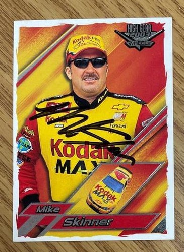 MIKE SKINNER - 2003 Wheels High Gear - Hand-Signed Card - Card 26 | eBay