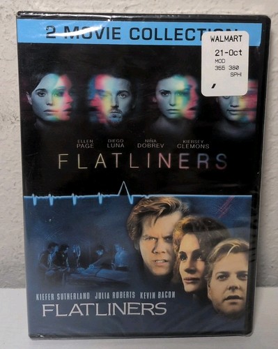 Flatliners (1990) & Flatliners (2017) DVD ~ 2 Movie Collection Brand ...