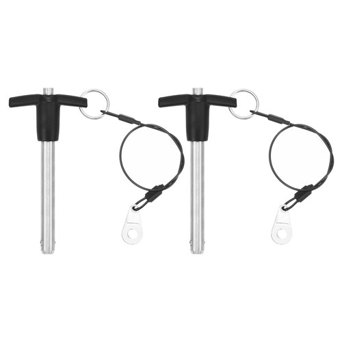 2Pcs t Handle Quick Release Pin, 3/8"x2-3/8" 304 Stainless Steel ...