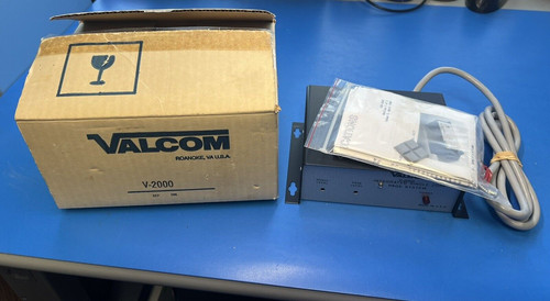 Valcom V-2000 System Integrated Single Zone Page Control Unit 1 for ...
