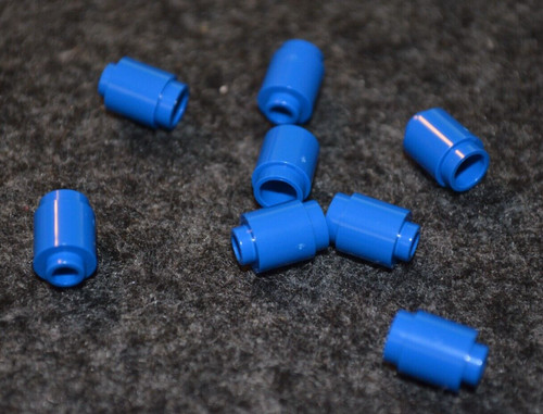 (8) 1x1 Blue Round Cylinder Brick Bricks ~ New Lego Parts ~ | eBay