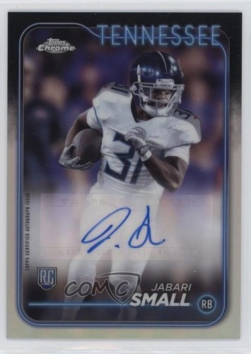 2024 Topps Chrome Rookie Auto Jabari Small #RA-JSM Auto RC | eBay