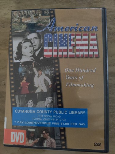 American Cinema Box Set (Ex library DVD, 2000, 2-Disc Set) 100 Yrs of ...