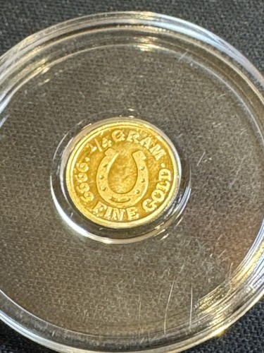 1/4 Gram .9999 PURE FINE GOLD Round In Capsule - Monarch Lucky ...