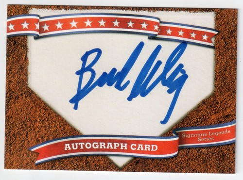 BUD SELIG Signed Baseball Homplate Autograph Card - Hall of Fame HOF | eBay