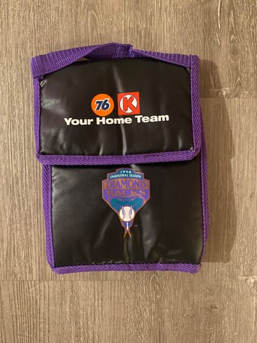 Vintage Arizona Diamondbacks Snake Skin Cooler Lunch Treat Bag SGA 1998 ...