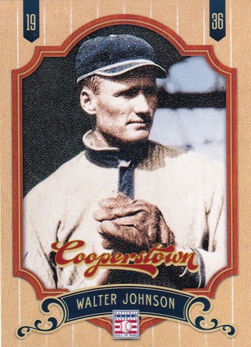 2012 Panini Cooperstown Collection Walter Johnson card #160. nrmt-mt | eBay