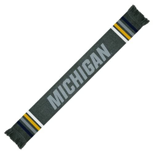 Michigan Wolverines Scarf 62 Inches Long Warm Acrylic Blend New With ...