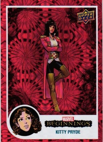 KITTY PRYDE RED SUPERNOVA #92 2023-24 UD Marvel Beginnings Volume 2 ...