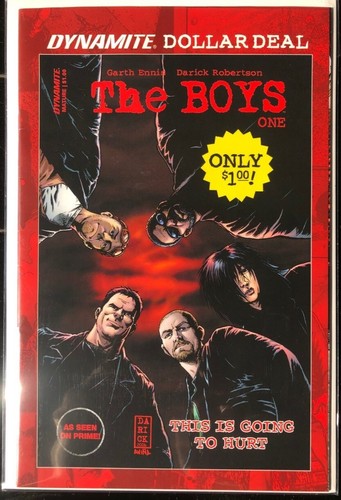 THE BOYS #1 DYNAMITE EDITION #1 VARIANT COVER B Dynamite Comics 2009 A ...