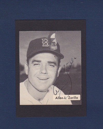 Al Zarilla signed Boston Red Sox 1950's magazine photo 1919-1996 | eBay