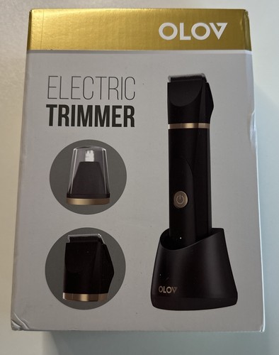 OLOV Electric Groin Hair Trimmer - Ball Trimmer for Men - Nose Hair ...