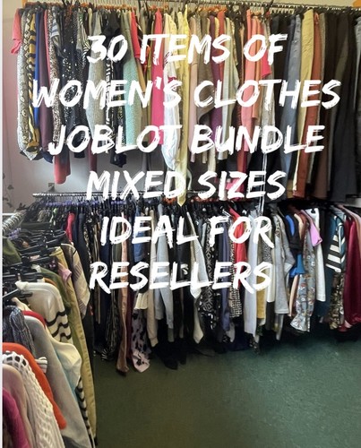 30 items Woman’s Clothes Mixed Sizes Bulk Job Lot Bundle Mixed Brands ...