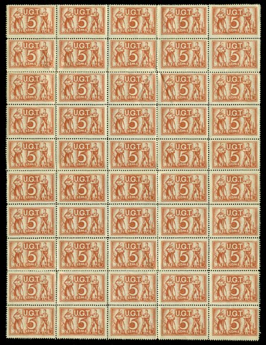 E233 SPAIN CIVIL WAR REPUBLICAN POLITICAL LABEL ALLEPUZ #730 MNH ...