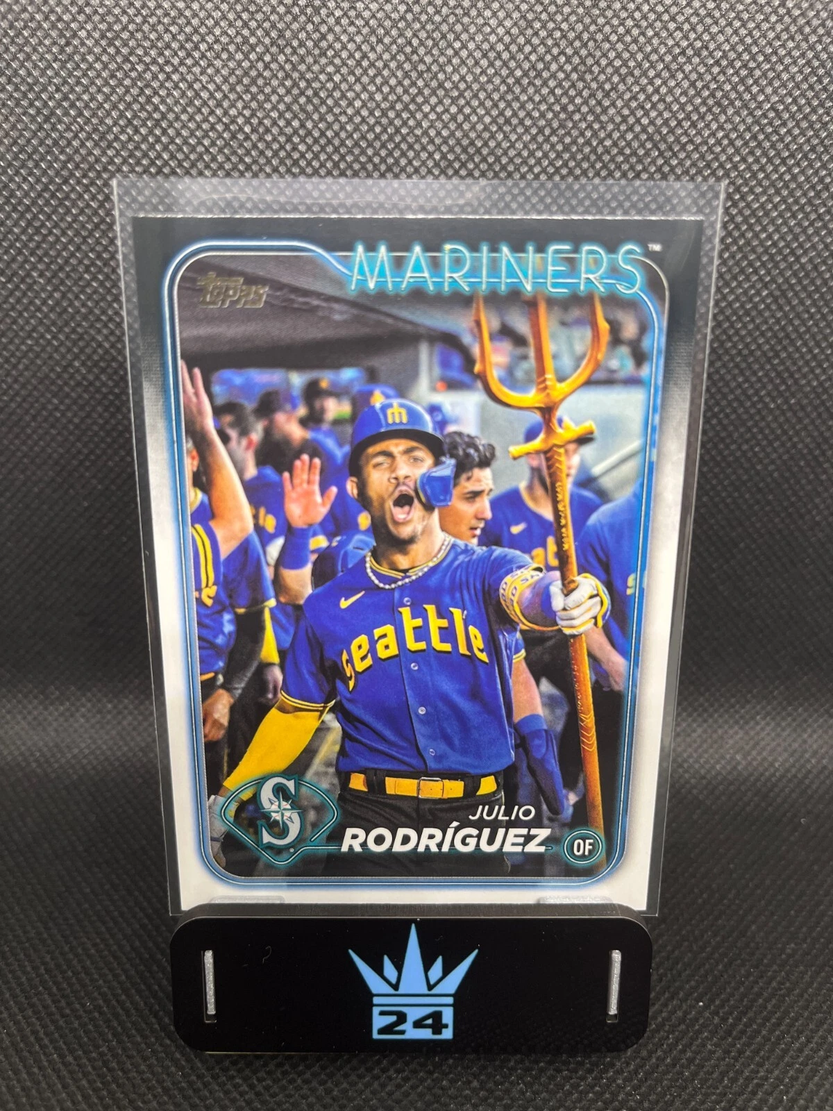 Julio Rodriguez 2024 Topps #44 Golden Mirror Image Variation /(SSP ...