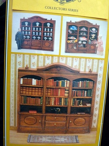 Dollhouse Miniature Mini Mundus KIT Showcase Bookcase 1:12 Sealed ...