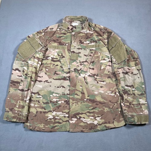 US Army OCP Multicam ACU Combat Coat Jacket Large Long FR Flame ...