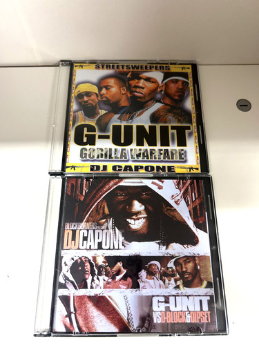 2X Rare DJ Capone G-Unit 50 Cent NYC Promo Mixtapes Mix CD Lot | eBay