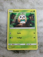 Rowlet Pokemon Cards - Find Pokemon Card Pictures With Our Database ...