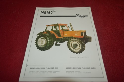 Memo M120 Tractor Dealer's Brochure FCCA | eBay