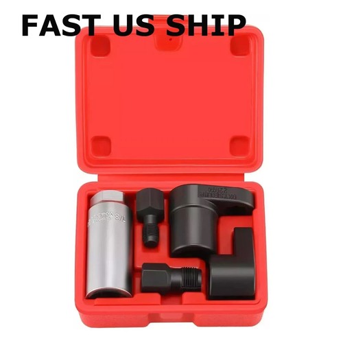 O2 Oxygen Sensor Socket Thread Chaser Set 5PCS O2 Sensor Wrench Removal ...