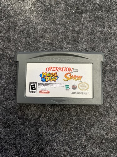 Mouse Trap/Operation/Simon (GBA, 2005) - Authentic, MINT 802068100681| eBay
