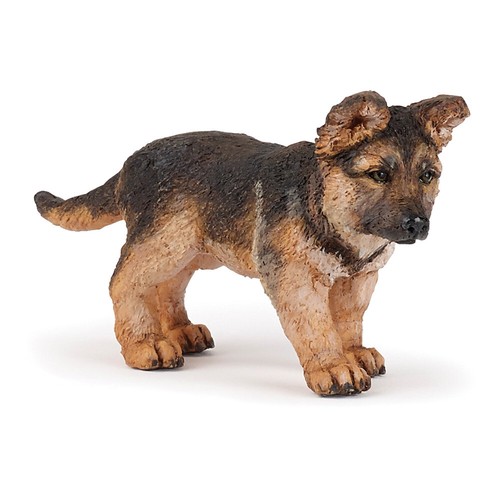 PAPO Dog and Cat Companions German Shepherd Pup Toy Figure | eBay UK