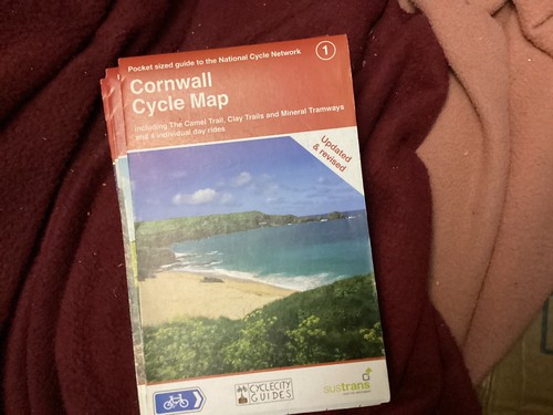 Map Cycle Sustrans 1 Cornwall | eBay