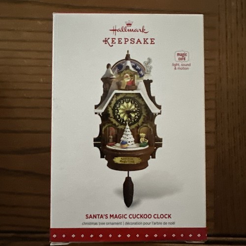 Hallmark Santa's Magic Cuckoo Clock Christmas Ornament - QGO1367 | eBay