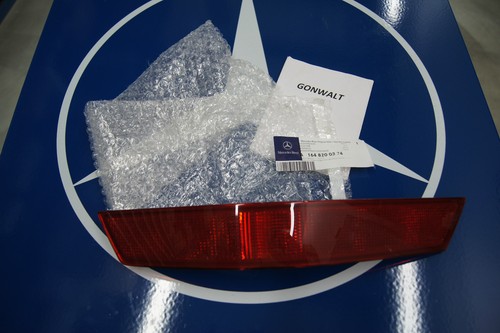 MB Genuine M ML ML320 ML350 ML500 ML550 Rear Left Bumper Reflector OE ...