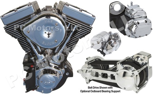 S&S CYCLE ULTIMA 127” BLACK EVO SOFTAIL HARLEY DRIVELINE ENGINE MOTOR ...
