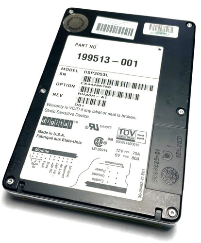 DEC / Compaq 199513-001 Quantum 535MB SCSI 50-Pin 3.5-inch Internal ...