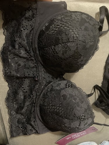 Adored by Adore Me Women’s Payal Longline Underwire Floral Lace Demi ...