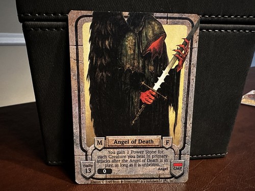 Guardians CCG FPG - Angel Of Death - Rare - Brom Art | eBay
