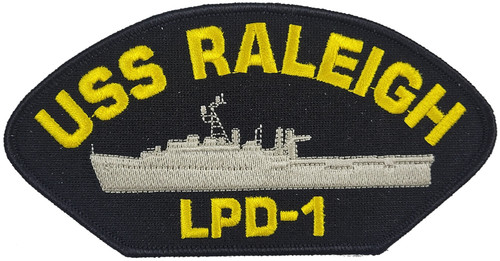 USS RALEIGH LPD-1 SHIP PATCH - GREAT COLOR - Veteran Owned Business | eBay