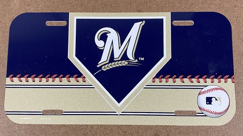 Milwaukee Brewers MLB Baseball License Plate | eBay