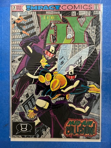 DC Comics The Fly #3 1991 direct Impact Comics | Combined Shipping B&B ...