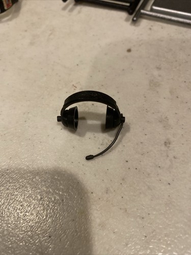 Black Commentator Headset Headphones for WWE Wrestling Action Figures ...