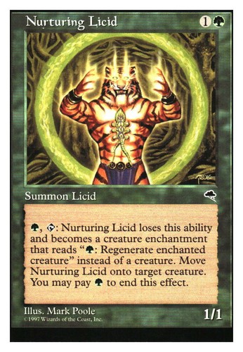Nurturing Licid Tempest MTG - NM+ | eBay
