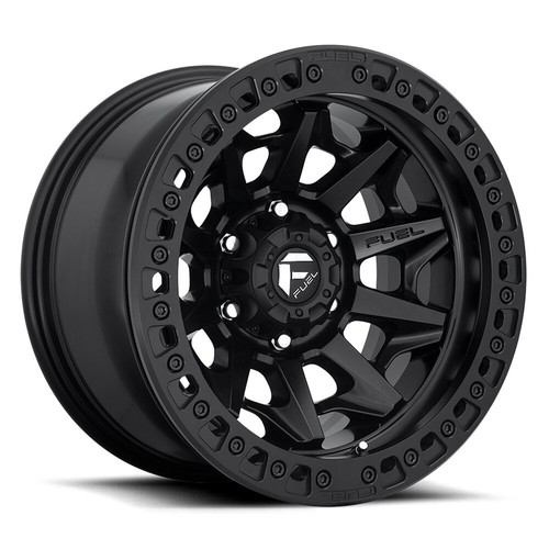 FUEL Covert Beadlock D114 Rim 17X9 5x150 Offset -15 Matte Black ...