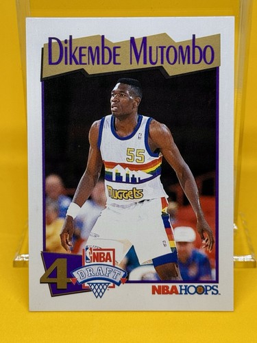 1991-92 NBA Hoops - Dikembe Mutombo #549 (RC) | eBay